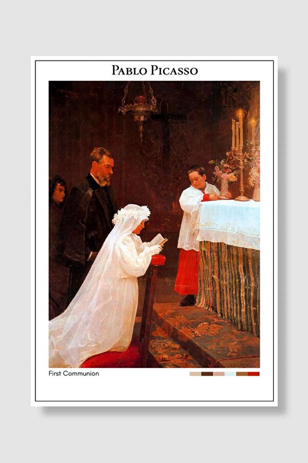 kubdekor Pablo Picasso First Communion Poster- Trendyol