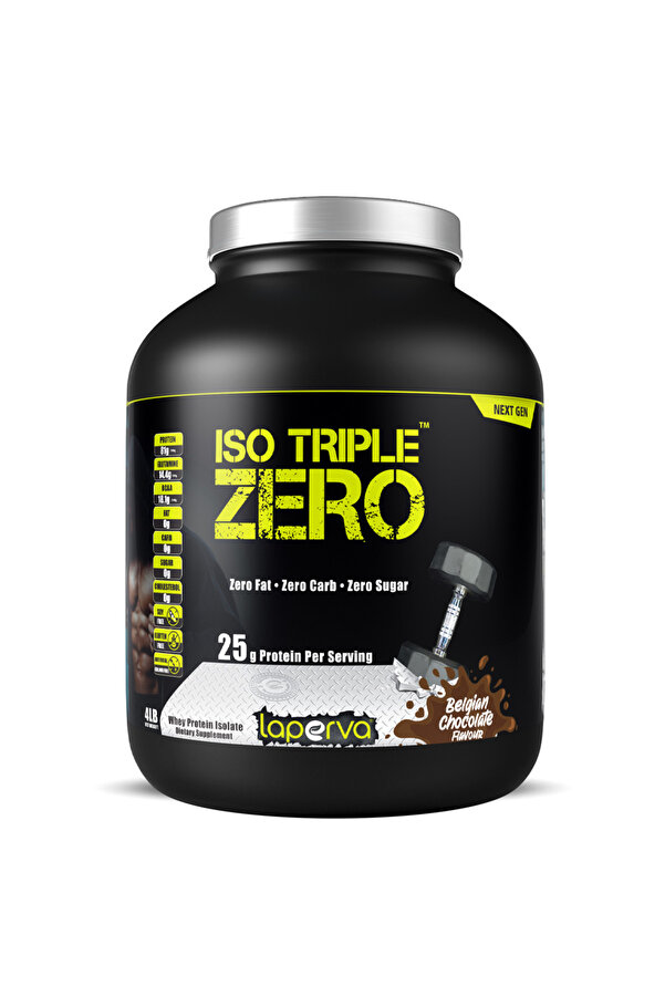 Laperva Iso Triple Zero Next Generation Whey Protein, Belgian Chocolate ...