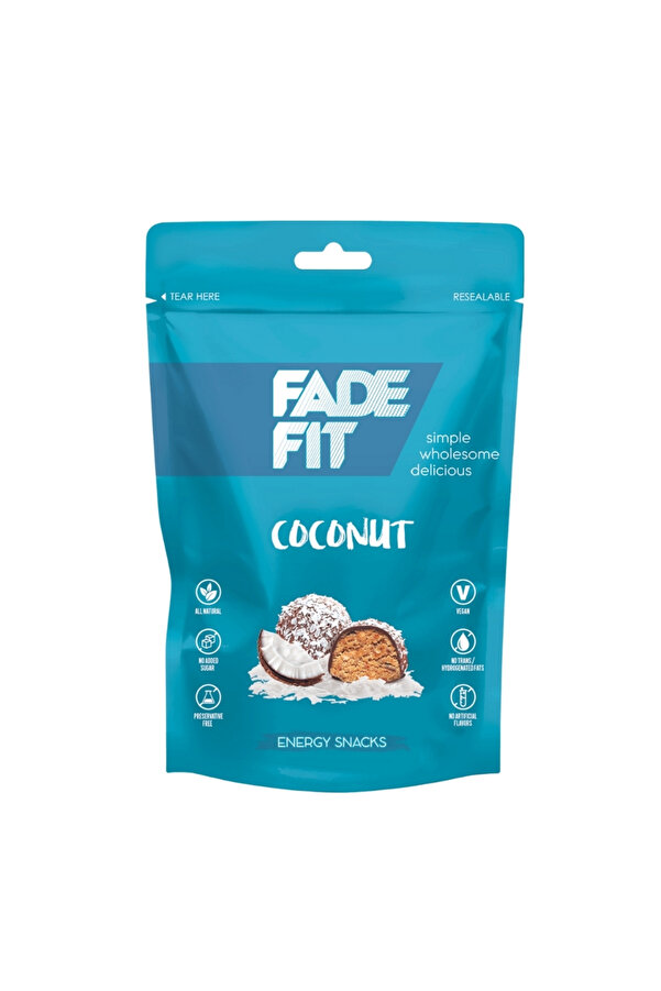 Fade Fit Energy Snack, Coconut, 45 Gm - Trendyol