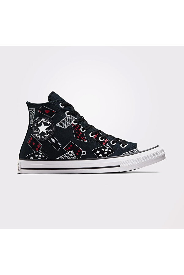 Converse Chuck Taylor All Star Cards Unisex Black Sneaker - Trendyol