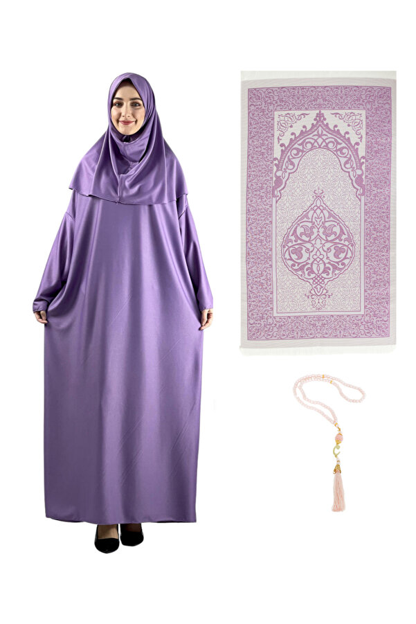 Modish Group Islamic Clothing Set - Prayer Dress, Scarf, Prayer Rug ...