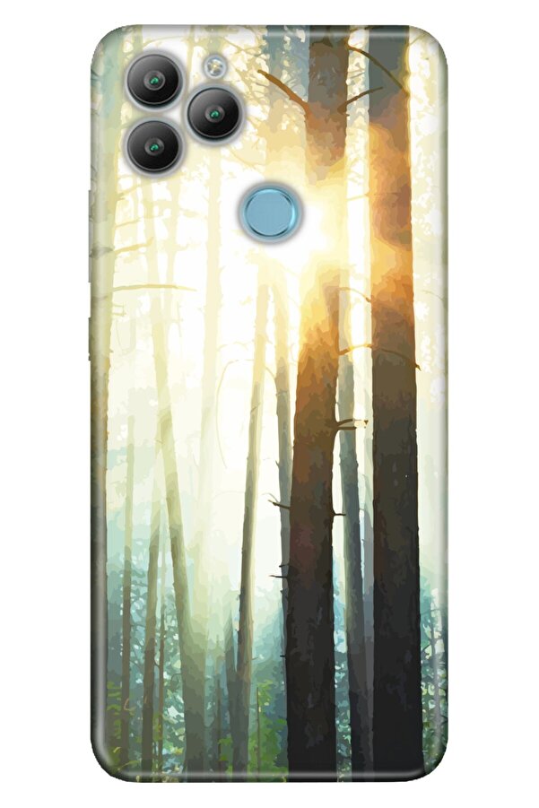General Mobile Gm 22 / Gm 22S Case 0.4mm Laser Cut Silicone Cover ...