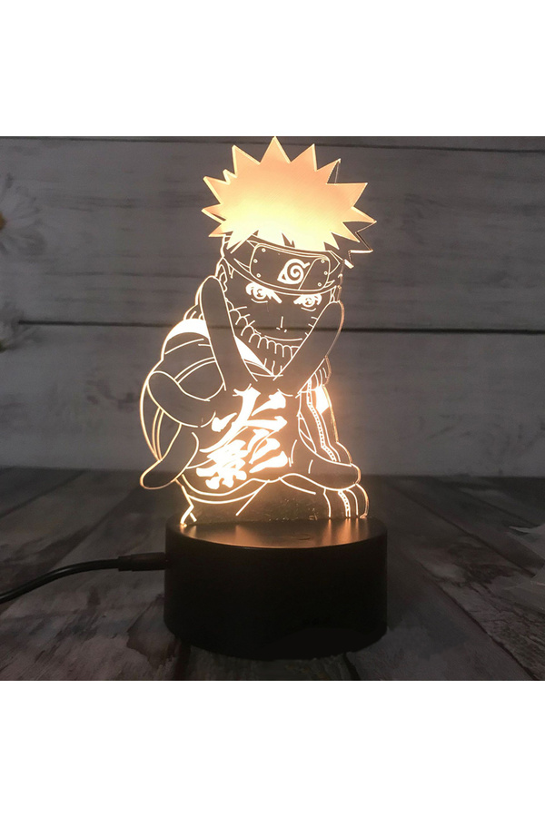 Choice Anime Naruto Uzumaki LED Night Light Toys Akatsuki Kakashi ...