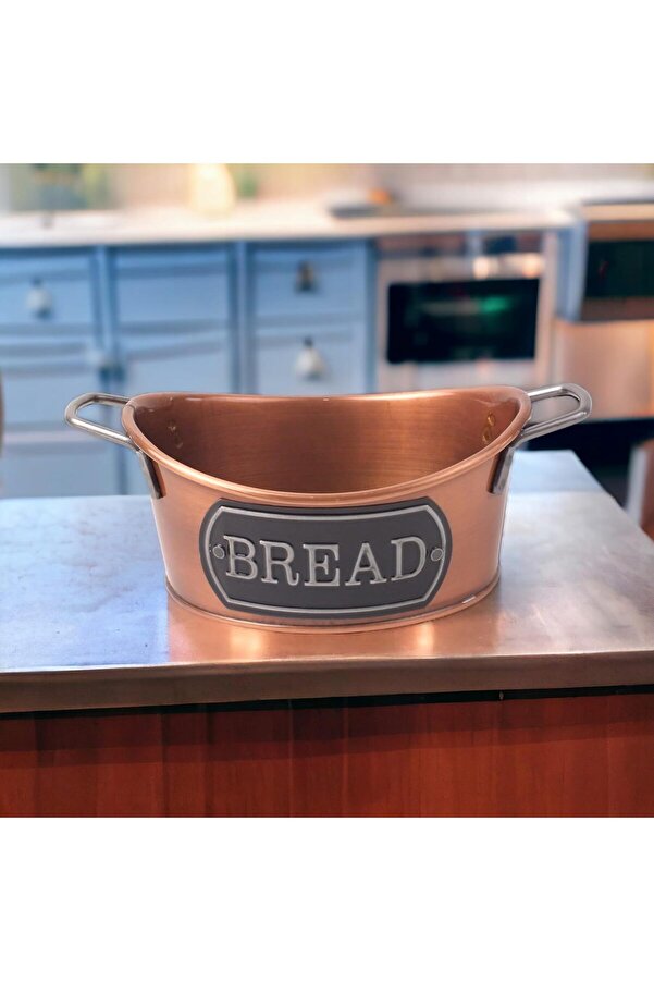 Cetking Ctkg Gondola Luxury Bread Basket - Copper Plated, Finish and ...