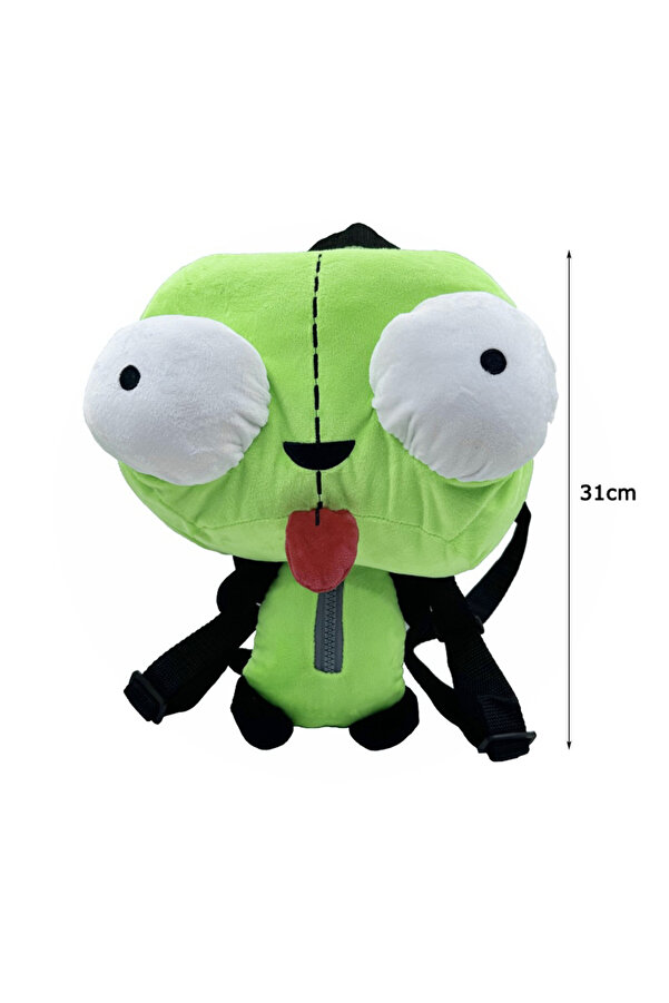 Choice New Alien Invader Zim 3D Eyes Robot Gir Knapsack Cute Stuffed ...