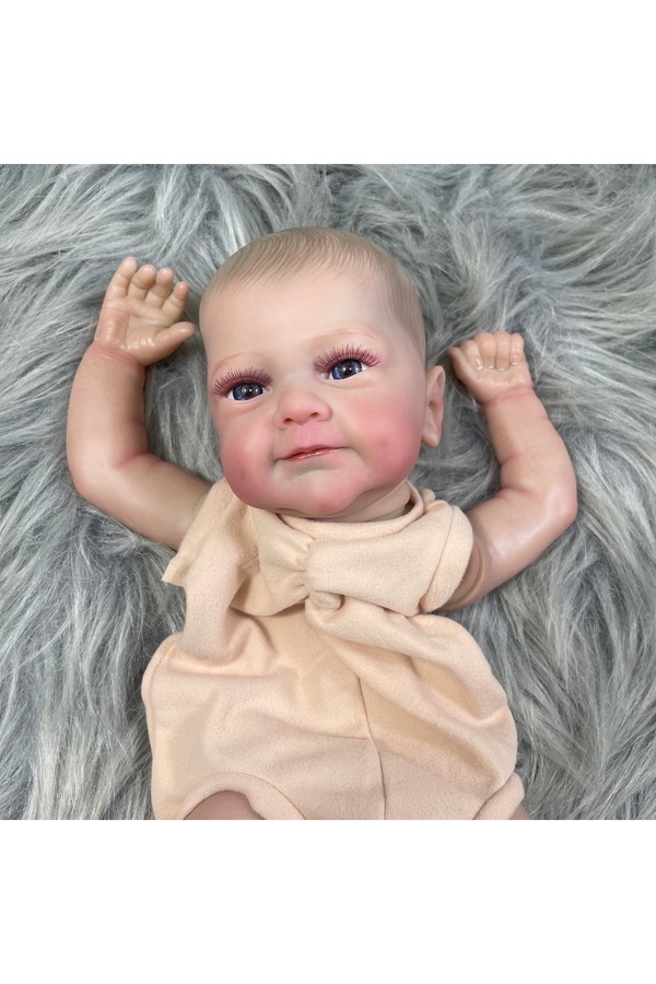 MRB 18 inch Finished Painted Reborn Doll Parts Sanya Vinyl Kit Cute ...