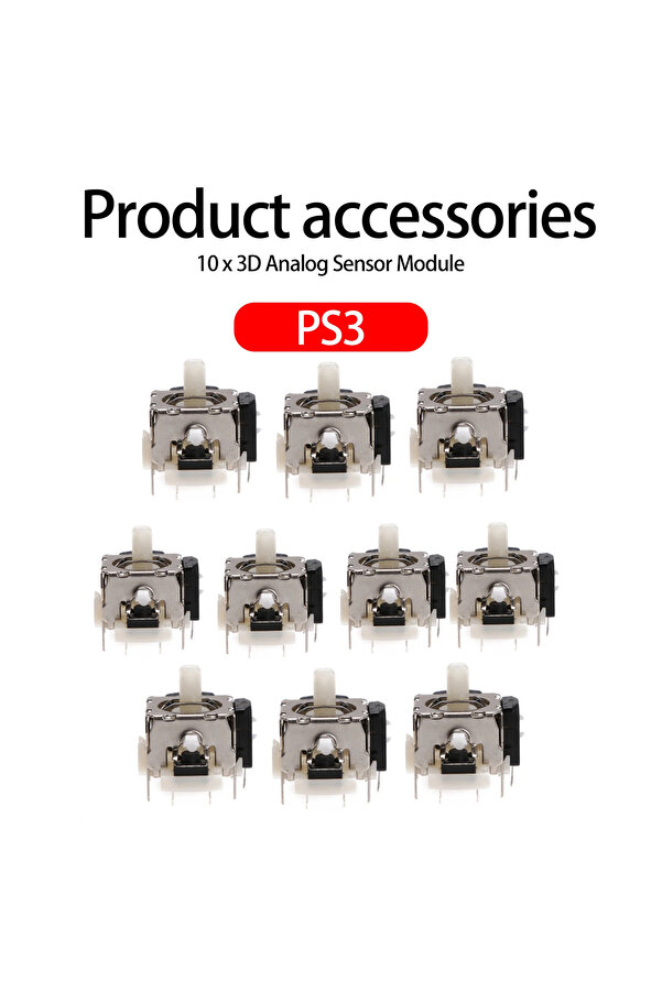 Alloyseed 1 10pcs 3d Analog Joystick Sensor Module Potentiometer Thumb Stick Gamepad Controller