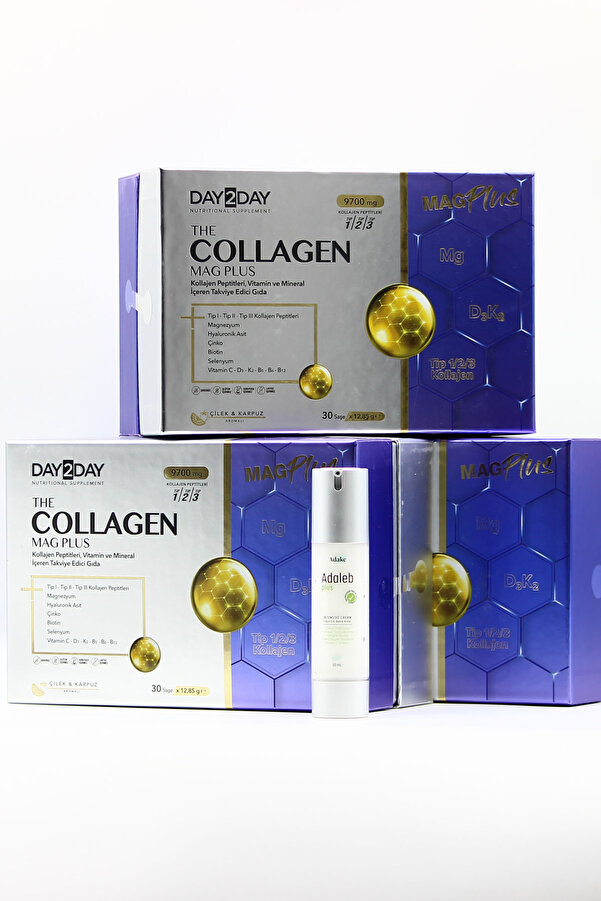 DAY2DAY Dayday Collagen Mag Plus 3 Months Set and Anti-Wrinkle Adaleb ...