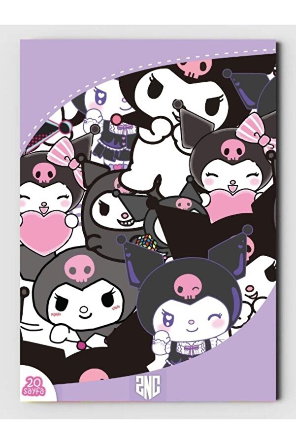 BALON HOME Kuromi Children's Coloring Book - 20 Pictures + 2 Pages with ...