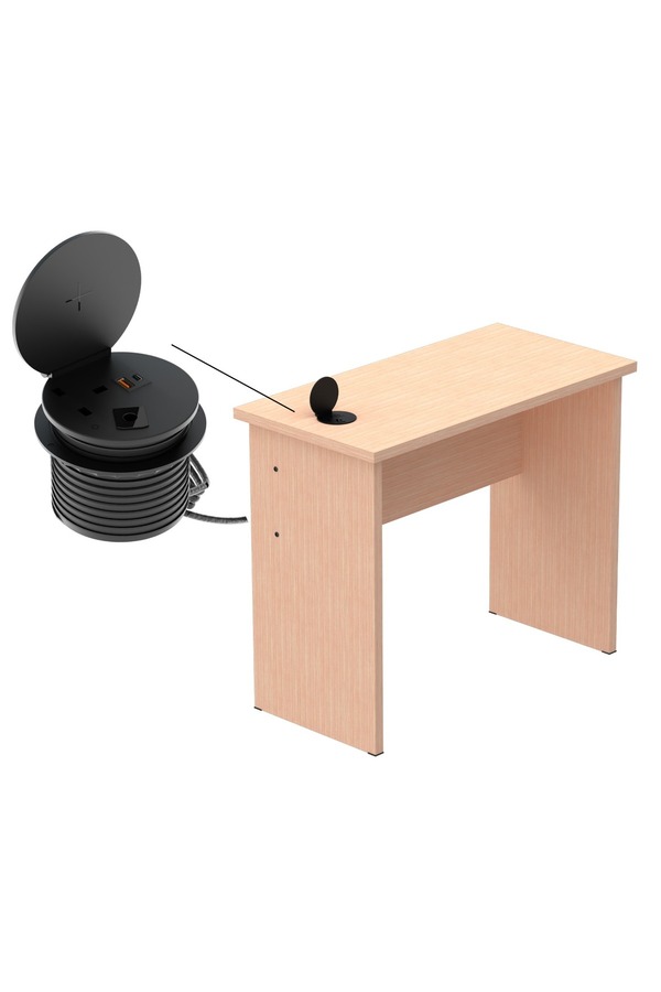 Mahmayi Limited Edition Modern Executive Study Desks With Round Desktop ...