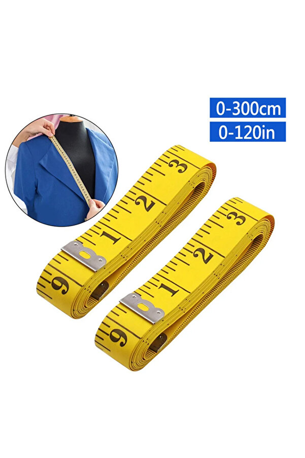Choice 300 Cm 120 Inch Portable Soft PVC Tape 3m Leather Ruler Body ...