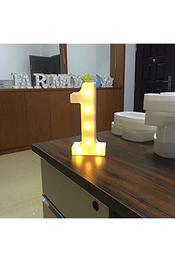 Choice Light Up Letter Led Alphabet Number Plastic Battery Operated ...