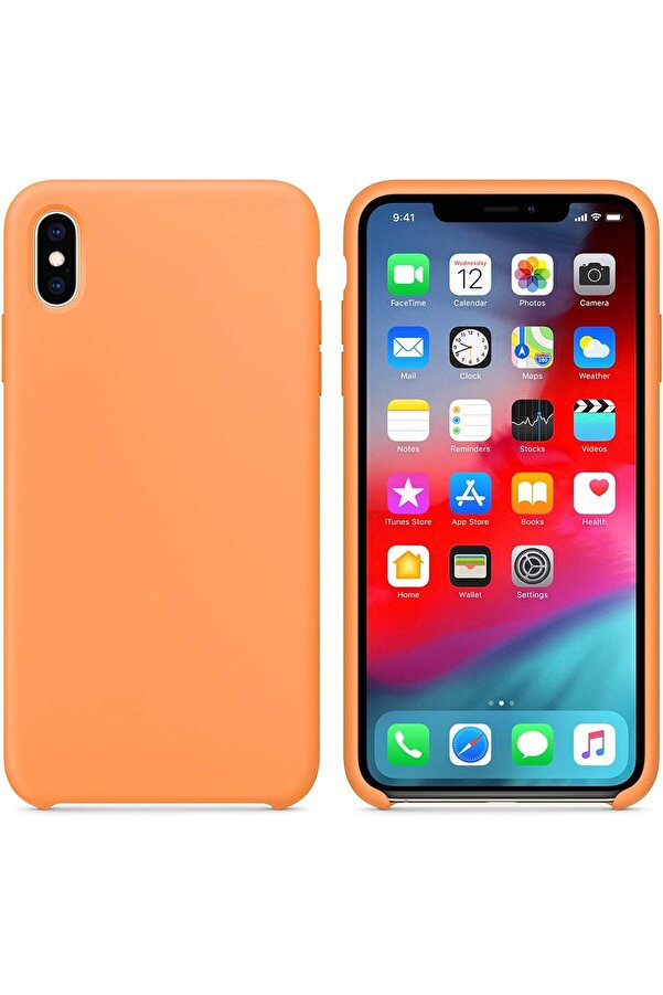 HunaGoods Apple iPhone X Hngds - Liquid Launch Silicone Papaya Case ...
