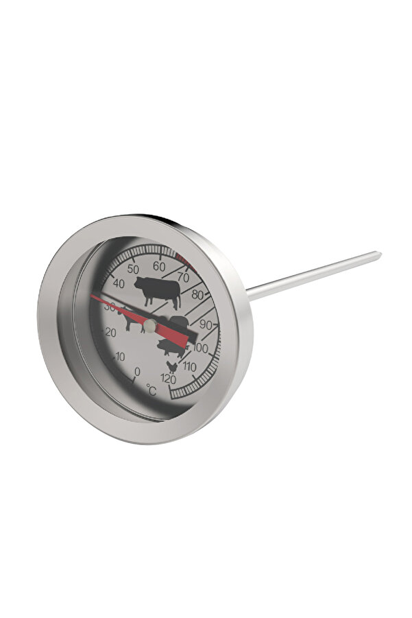 VKTECH Instant Read Dial Thermometer 4 Inch Probe Deep Fry Thermometer ...