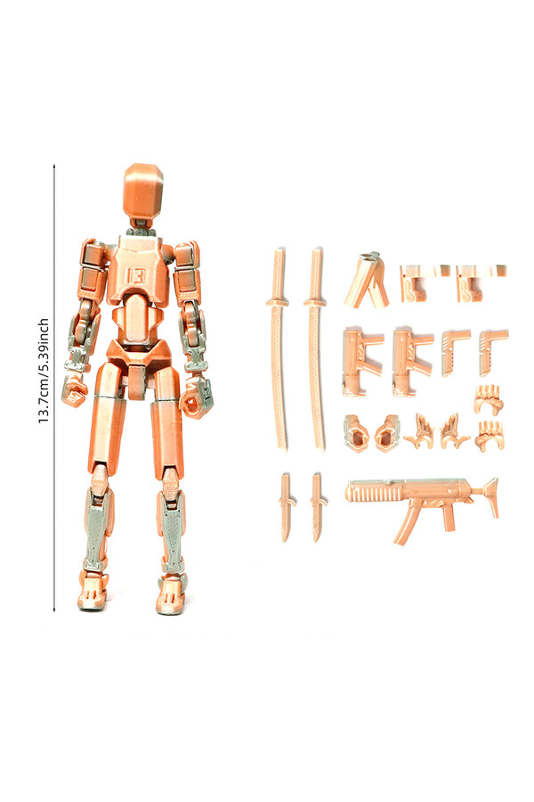 Choice 13 Multi-Jointed Action Cartoon Figure Movable Joints Assemble ...