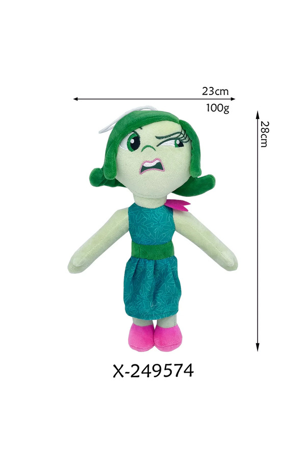 Choice Inside Out 2 Plush Anxiety Doll Cute Joy Fear Anger Disgust ...