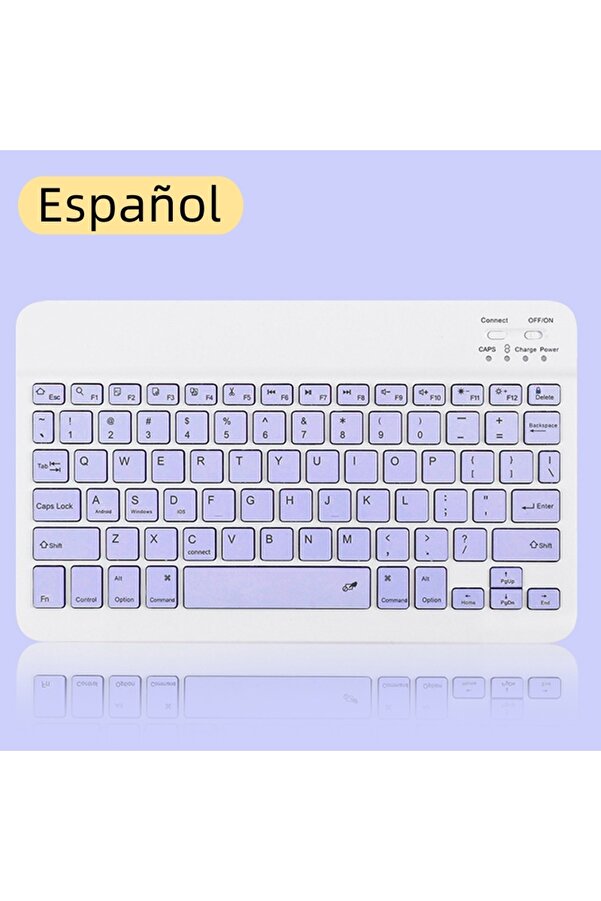 GOOJODOQ Rechargeable Bluetooth Keyboard Ultra-Slim Wireless Tecaldo ...