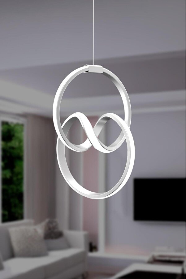 neeko Emily Gray Single Pendant Lamp Led Daylight Ultra Led Living Room ...