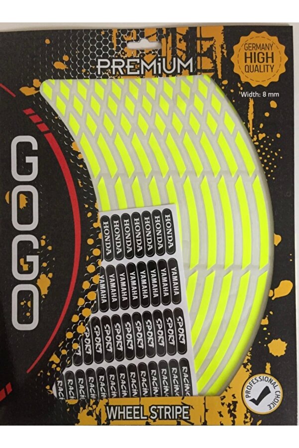 maintobox Honda Yamaha Motorcycle Wheel Rim Strip - Compatible Right ...