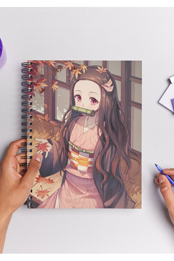 Home Demon Slayer Nezuko Spiral Notebook A5 (50 Sheets) - Trendyol