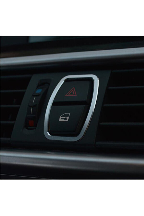 Choice Metal Chrome Car Dashboard Dash Warning Lights Alert Push Button ...