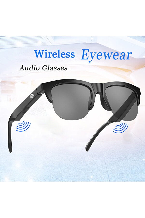 Fireurus Smart Glasses Wireless Bluetooth Sunglasses Built-in ...