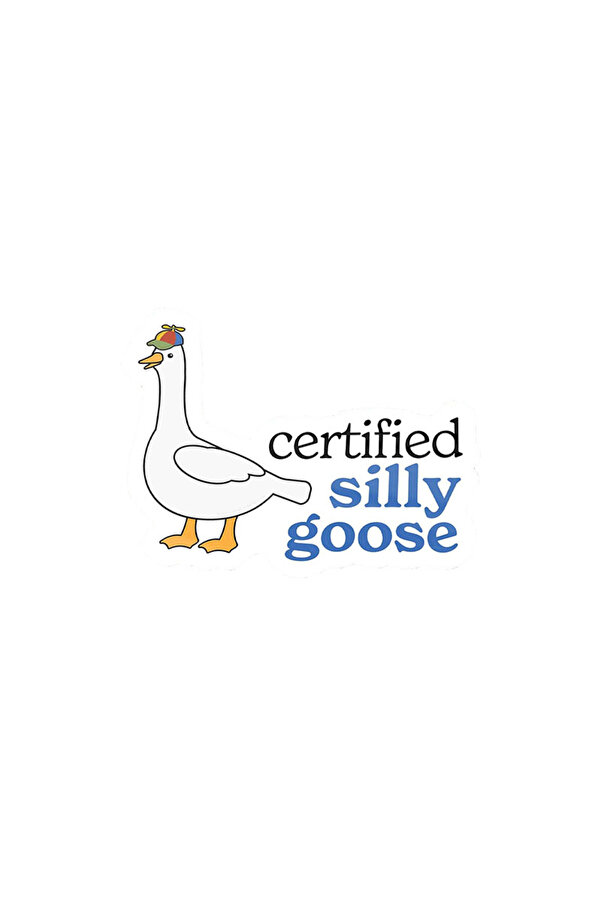 Choice Certified Silly Goose Sticker for Water Bottle Funny Car Sticker ...