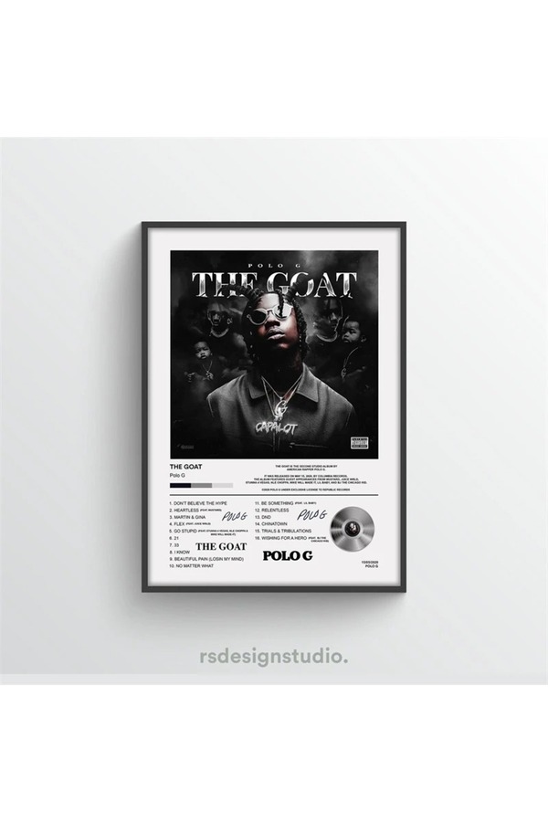 Choice Pop Rap Music Album Cover Polo G Poster Aesthetic Rapper Hip Hop ...