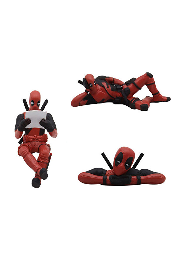 Choice Anime Deadpool 2 Action Figure Sitting lying Posture Model Anime ...