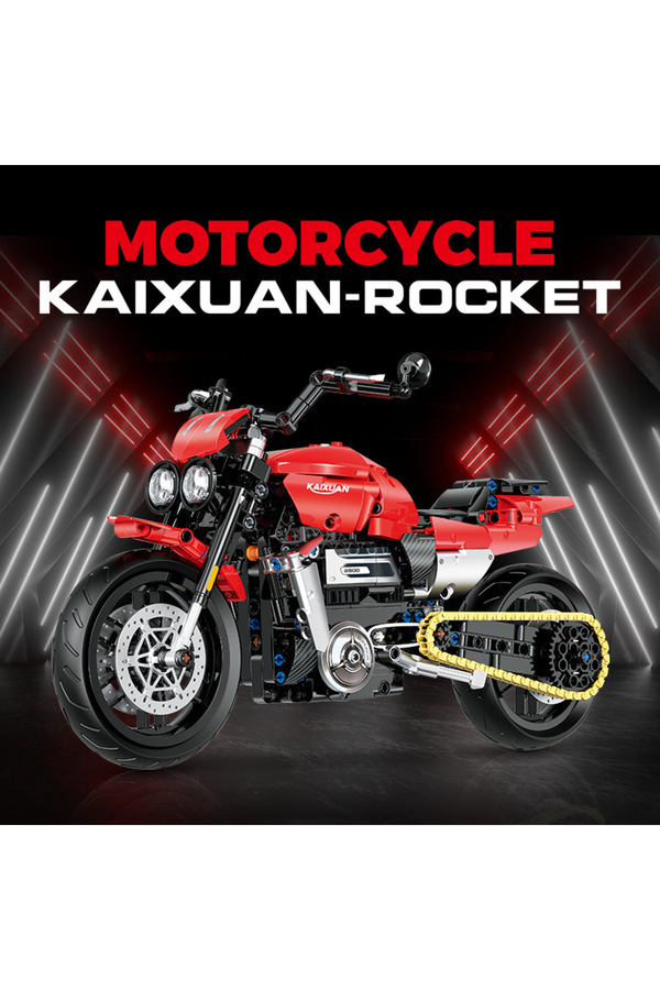 Choice ToylinX 578 PCS Technology Motorcycle Club Triumph Rocket ...