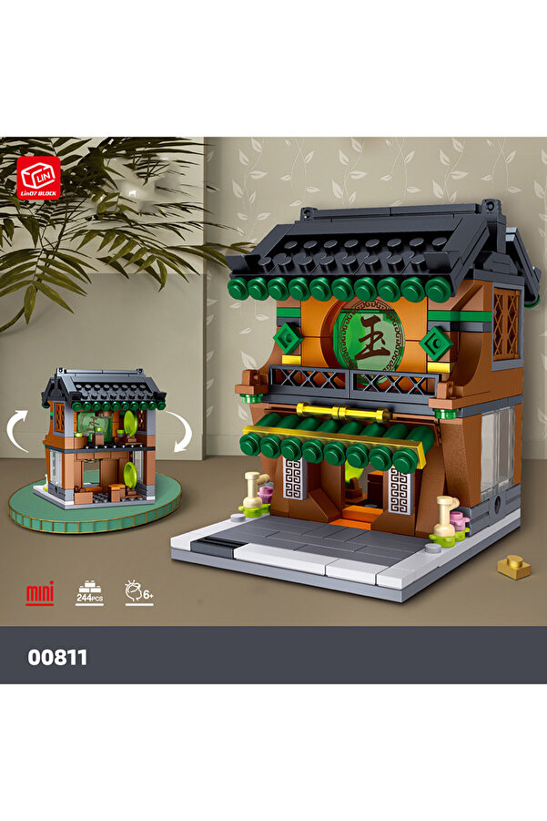Choice Architecture Store Street View House Micro Building Blocks Kit ...
