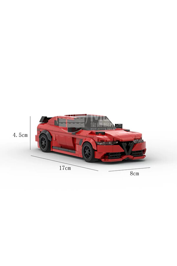 Choice MOC Giulia GTAm racing sports car Vehicle Speed Champion Racer ...