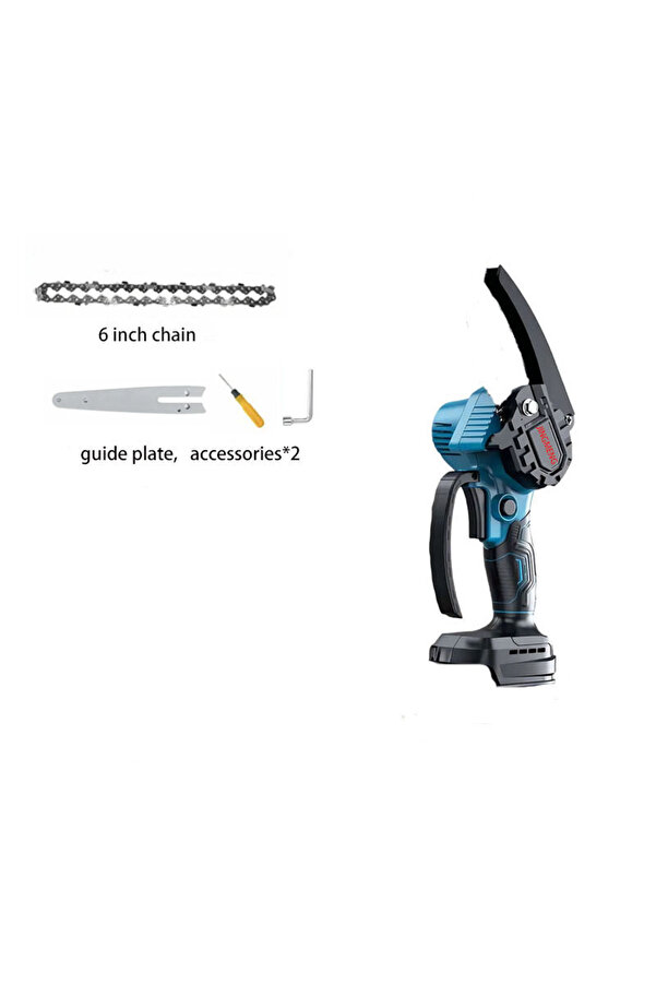 Choice 6 Inch Mini Cordless Electric Chain Saw Handheld Pruning ...
