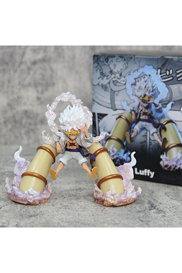 Choice New One Piece Anime Figure Gear 5 Luffy Monkey D Luffy Figurine ...