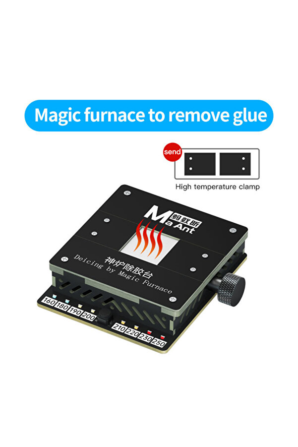 Choice MaAnt SL-1 CPU Preheating Degumming Platform Mobile Phone Mobile Phone IC Motherboard Tin ...