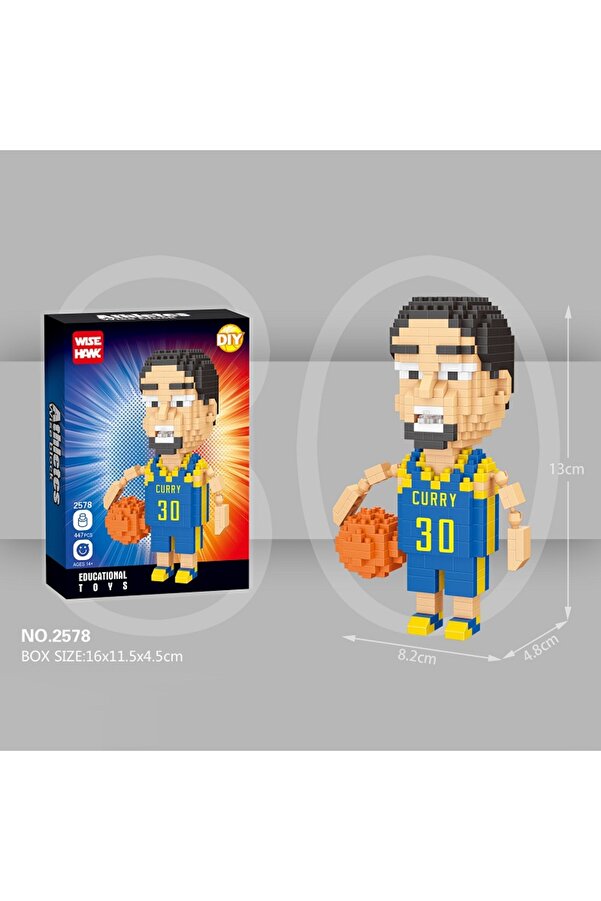 Choice The New Basketball Idol 3D Model Building Block Basketball ...