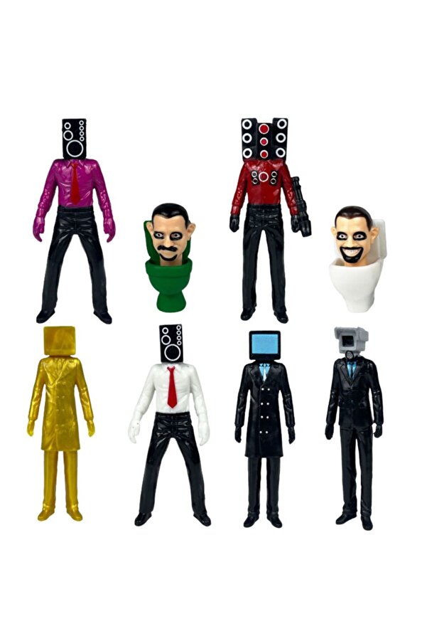 Choice HOT Skibidi Toilet Man Camera Man Figure TV Man Speaker Man ...