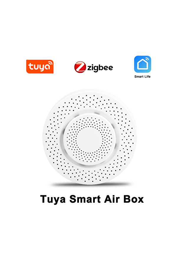 Choice Tuya WiFi Smart Air Box Air Quality Monitor Formaldehyde VOC Co2 ...