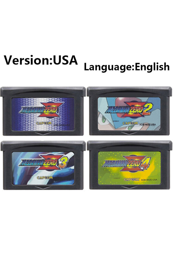 Choice Megaman Zero GBA Series Game 32-bit Video Game Cartridge Console ...