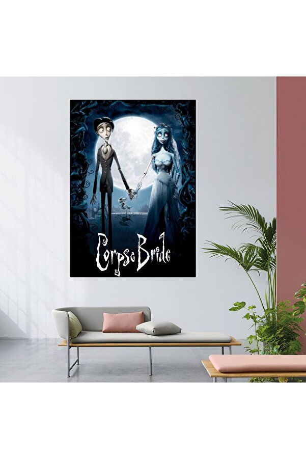 Miniso MINISO Corpse Bride Cartoon Poster Home Room Decor Livingroom ...
