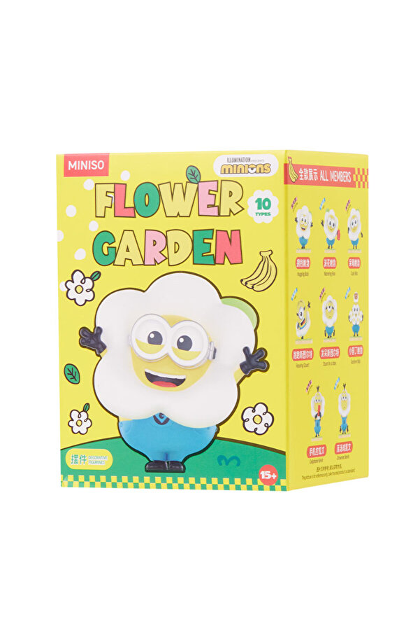 Miniso MINISO Minions Flower Park Surprise Gift Blind Box Cute Desktop ...