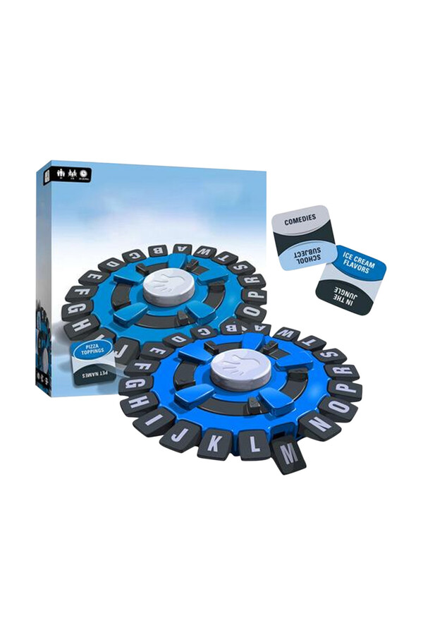 Choice Word Game Fast-Paced Family Board Game Choose A Category Race ...
