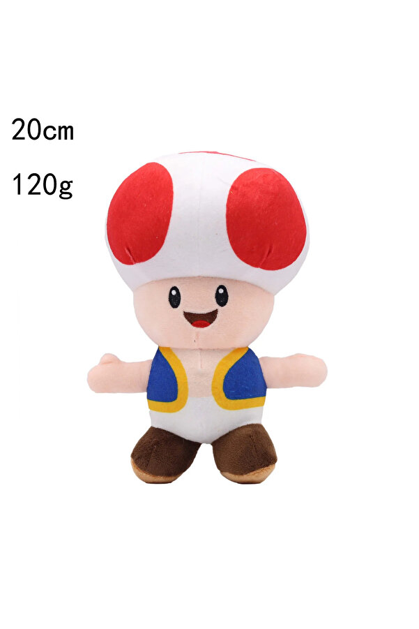 Choice Game Mario Plush Toys Cartoon Yellow Star Fire Flower Princess ...