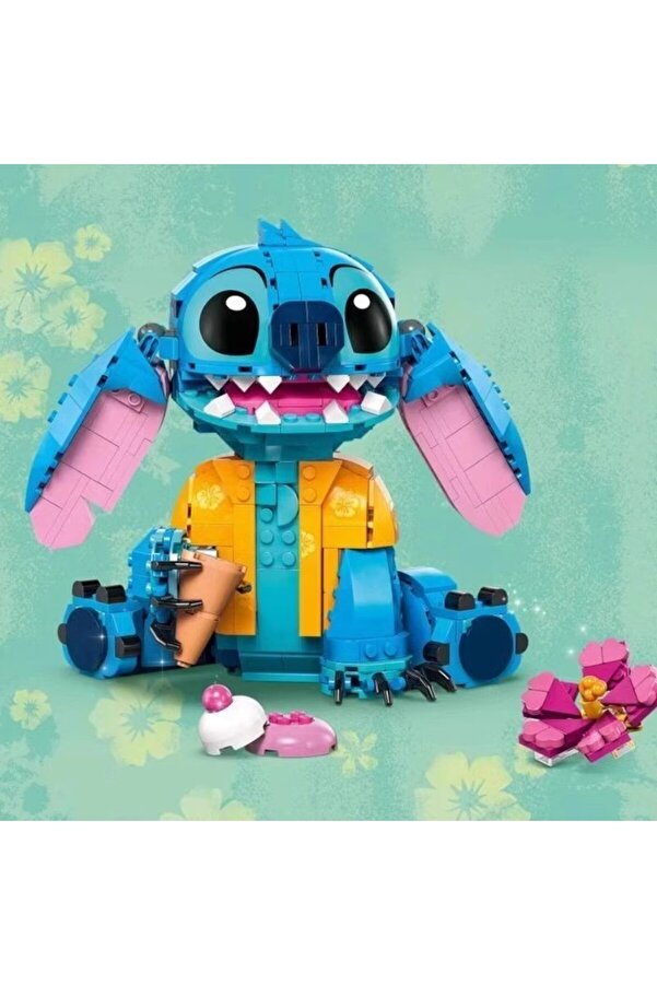 Choice Kawaii New Disney Stitch Compatible Building Blocks Stitch Girl ...