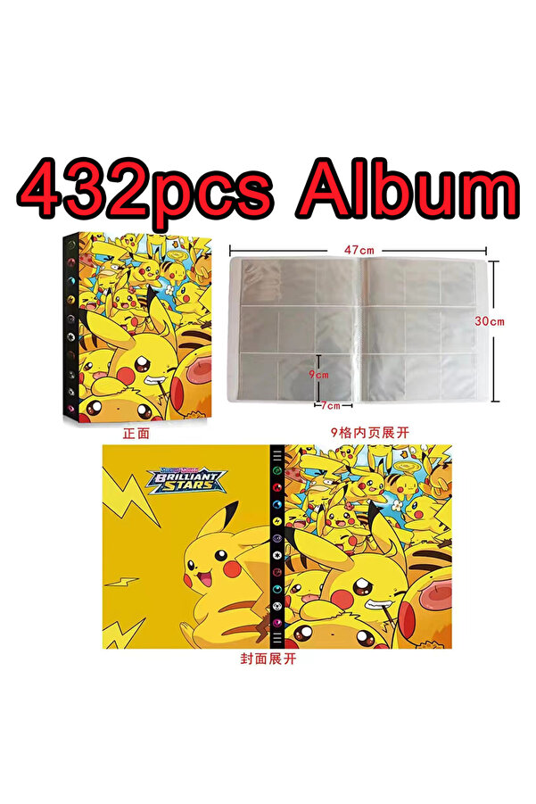 Choice 432Pcs Album Pokemon Cards Album Book Cartoon Anime Charizard ...