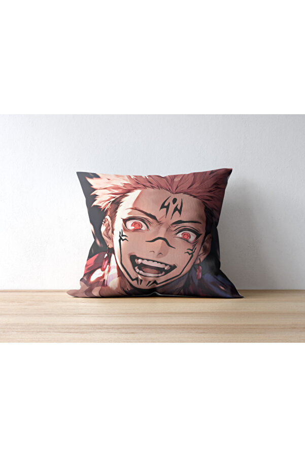 owl bag Jujutsu Kaisen Ryomen Square Pillow Case with Sukuna Pattern ...