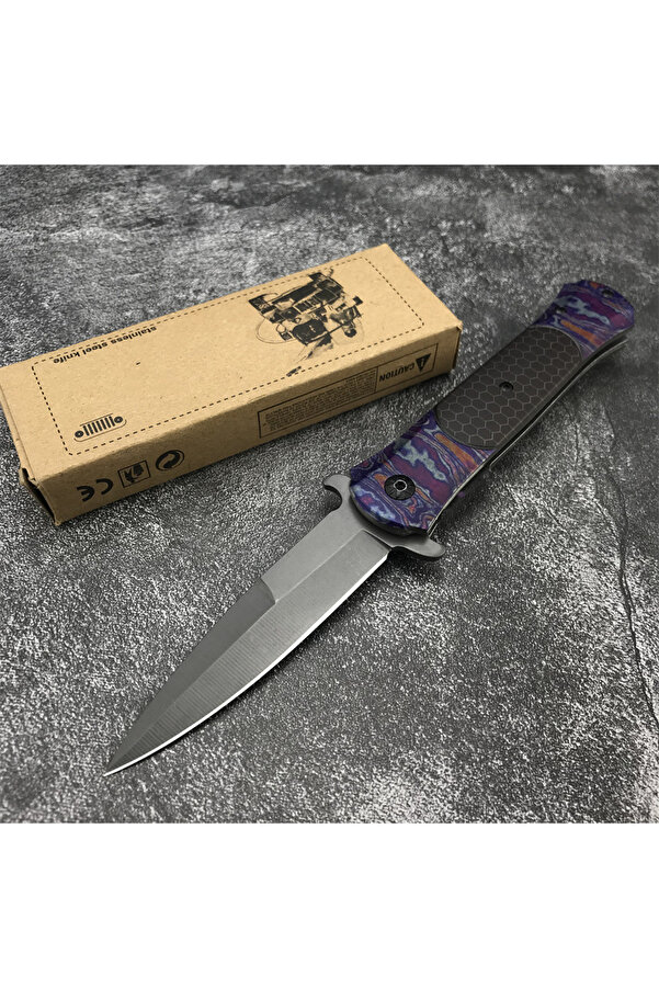 Choice New Pocket EDC Folding 440C Blade Knife Aluminum Alloy Handle ...