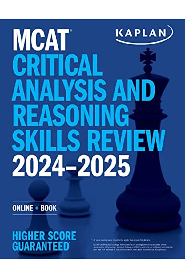 Kaplan Publishing MCAT Critical Analysis and Reasoning Skills Review ...