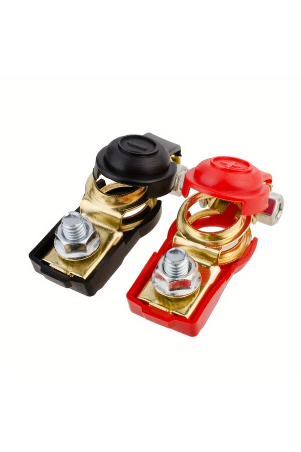 Choice a set Universal Negative & Positive Battery Cable Terminals ...