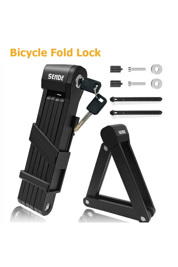 Choice Bicycle Folding Chain Lock Bike Foldable Lock Anti-theft E-Bike ...